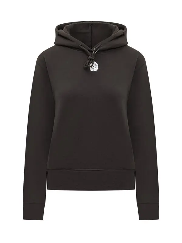 Kenzo Cotton Sweatshirt With Logo Detail - Black