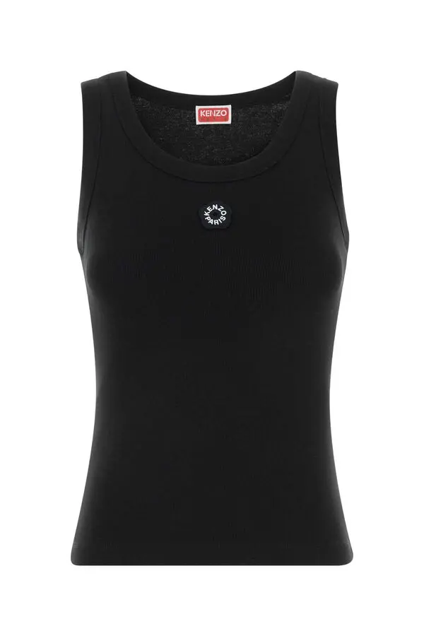 Kenzo Stretch Cotton Tank Top