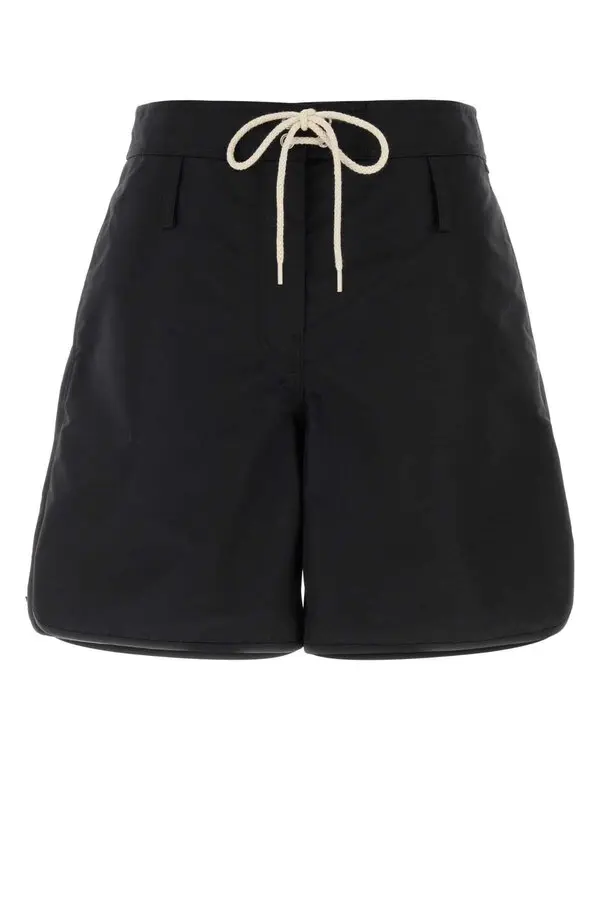 Prada Nylon Drawstring Shorts