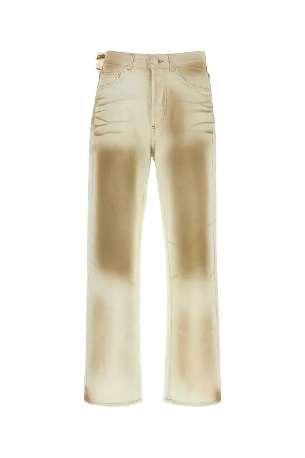 MAGLIANO Contrast Denim Jeans For