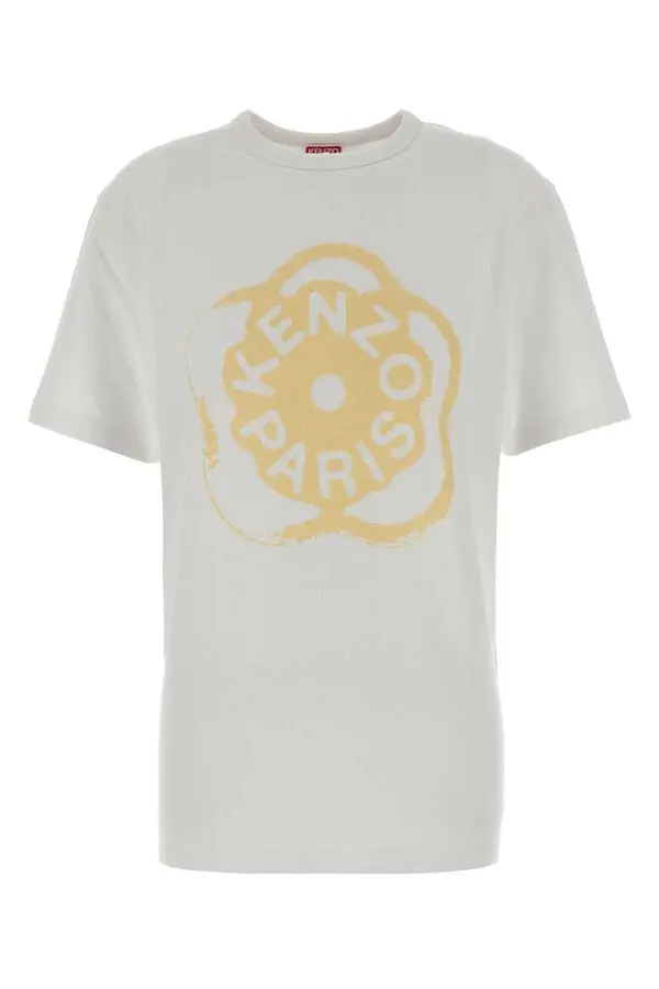 Kenzo Logo Cotton T-shirt For