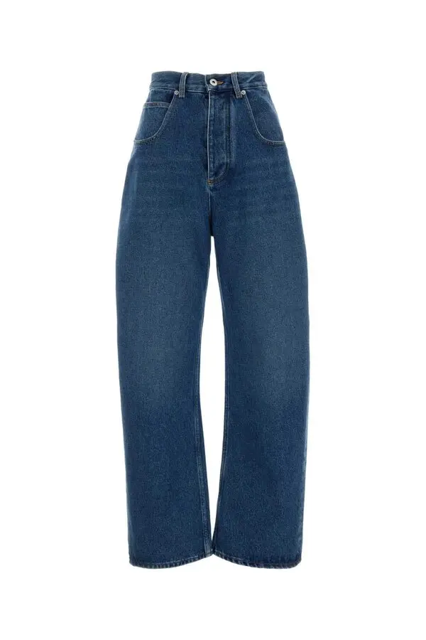Bottega Veneta Wide-leg Denim Jeans - Light Blue