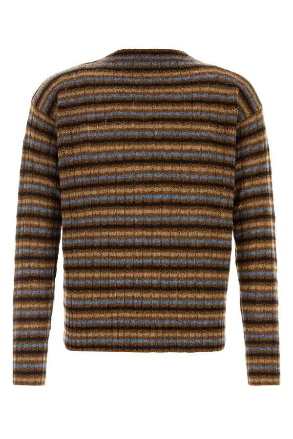 Prada Embroidered Wool Sweater For