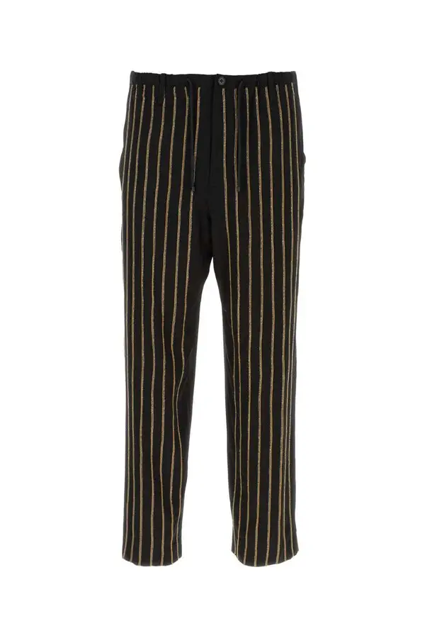 Dries Van Noten Viscose Blend Trouser Pant