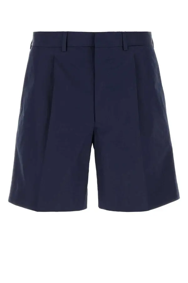 Prada Cotton Poplin Bermuda Shorts For