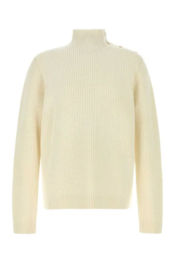 Prada Ivory Wool Sweater For