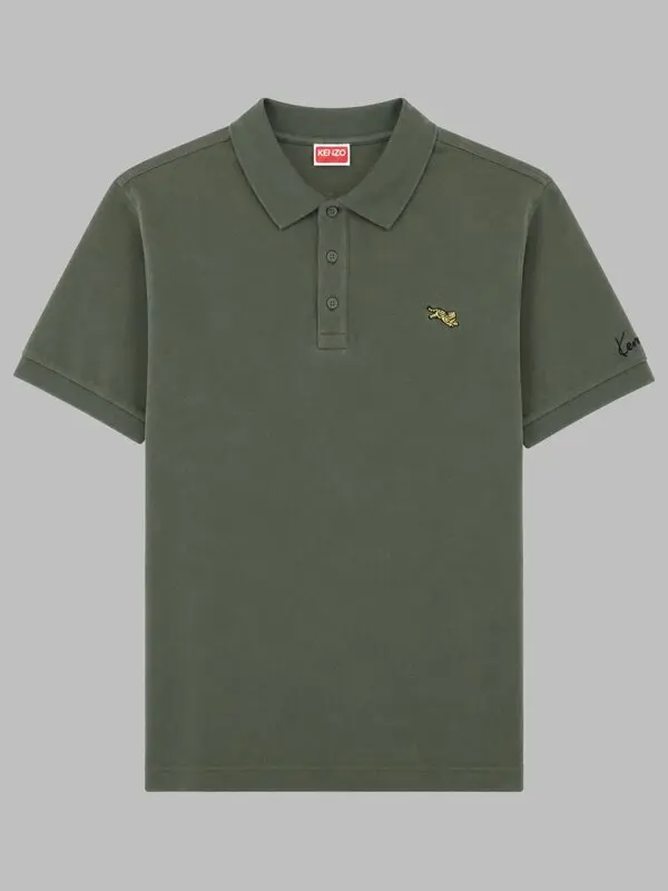 Kenzo Piquet Polo Shirt - Green