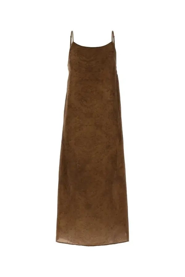 UMA WANG Anaya Viscose-cupro Blend Dress