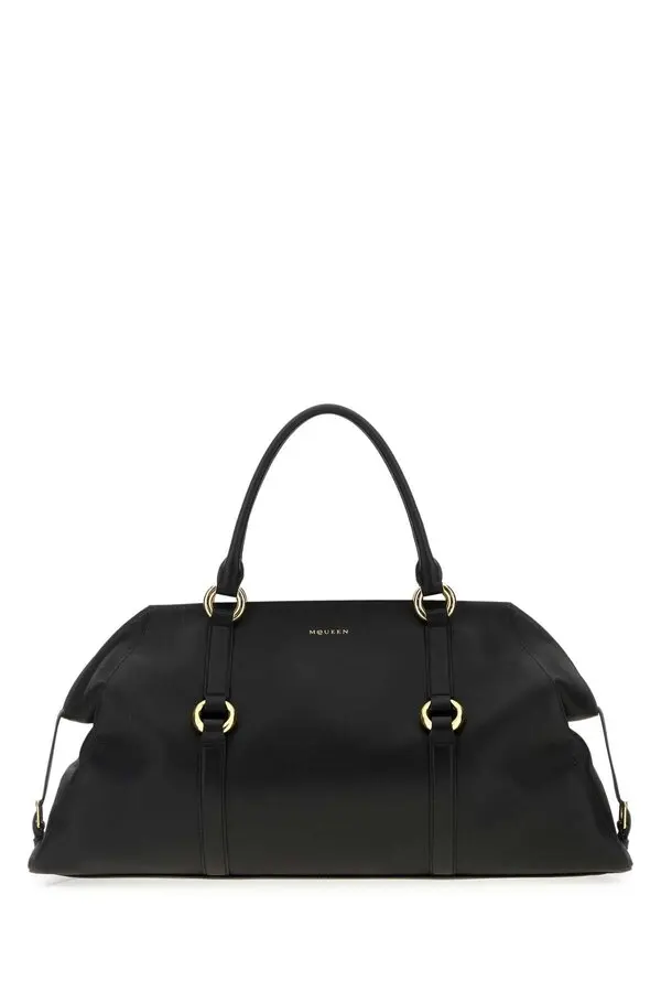 Alexander McQueen Leather Farringdon Maxi Handbag