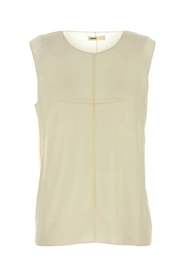 Khaite Stretch Cupro Allo Top