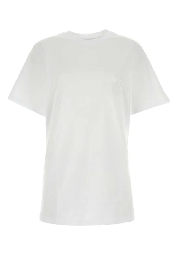 Max Mara Cotton Crewneck T-shirt - White