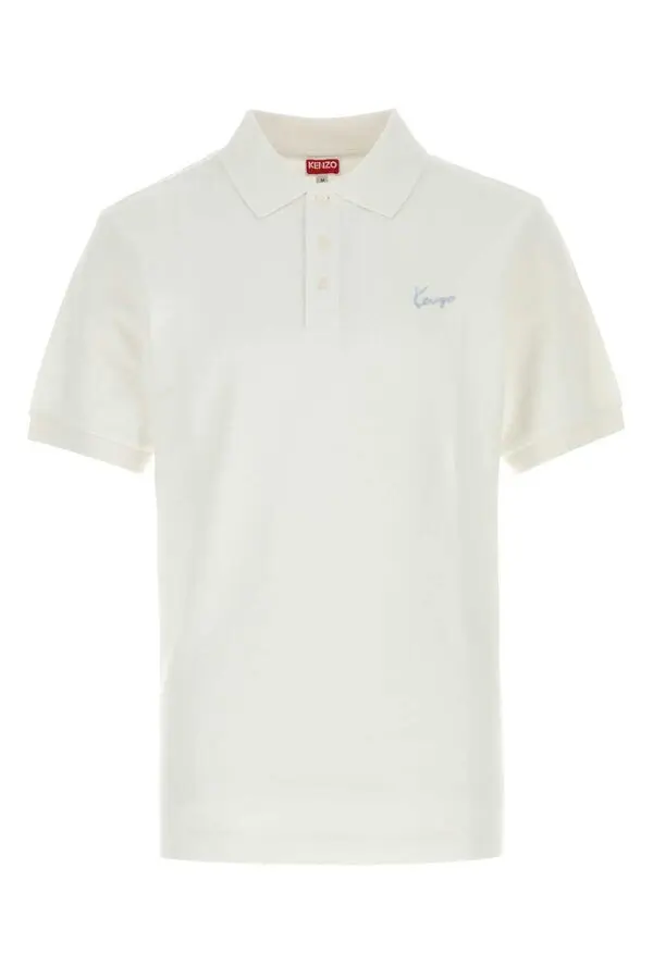 Kenzo Cotton Piquet Polo Shirt