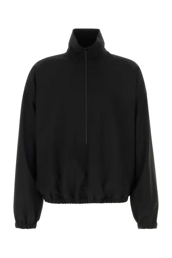 Fear Of God Twill Jacket With Stand Collar