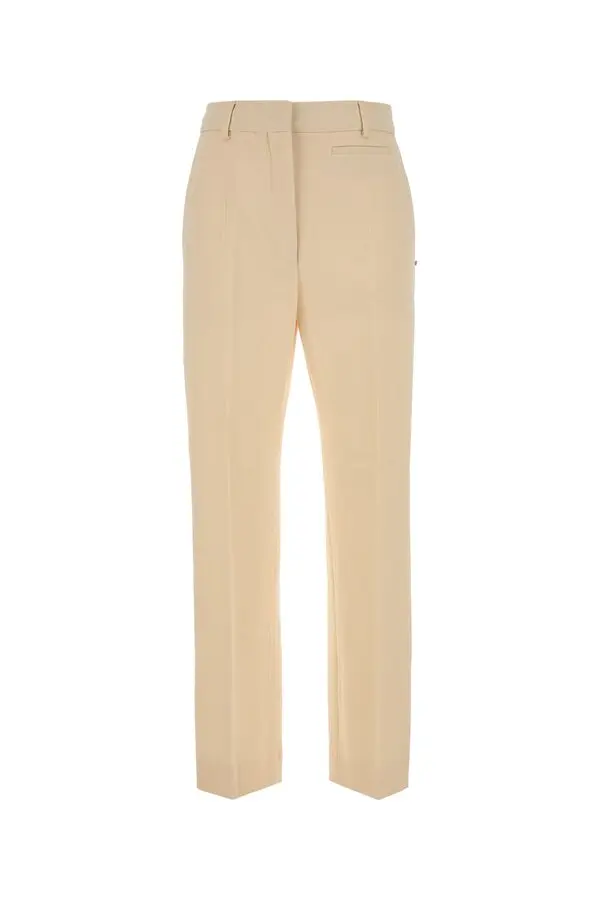 Sportmax 100% Cotton Relaxed Pants