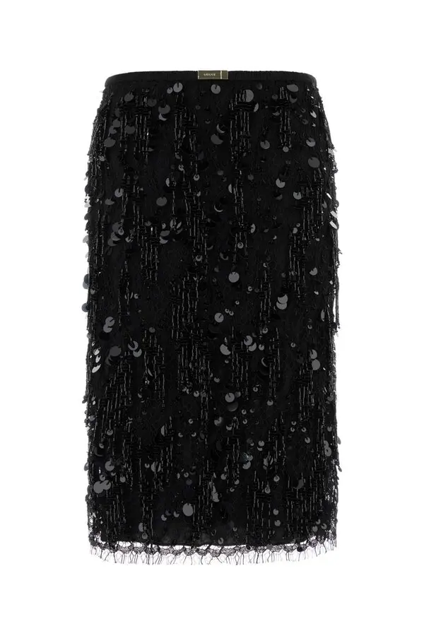 Gucci Lace Skirt - Black