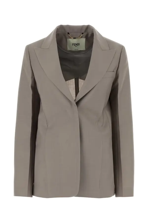 Fendi Tailored Jacket - Ash