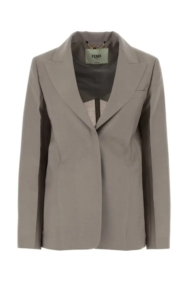 Fendi Mohair-blend Blazer