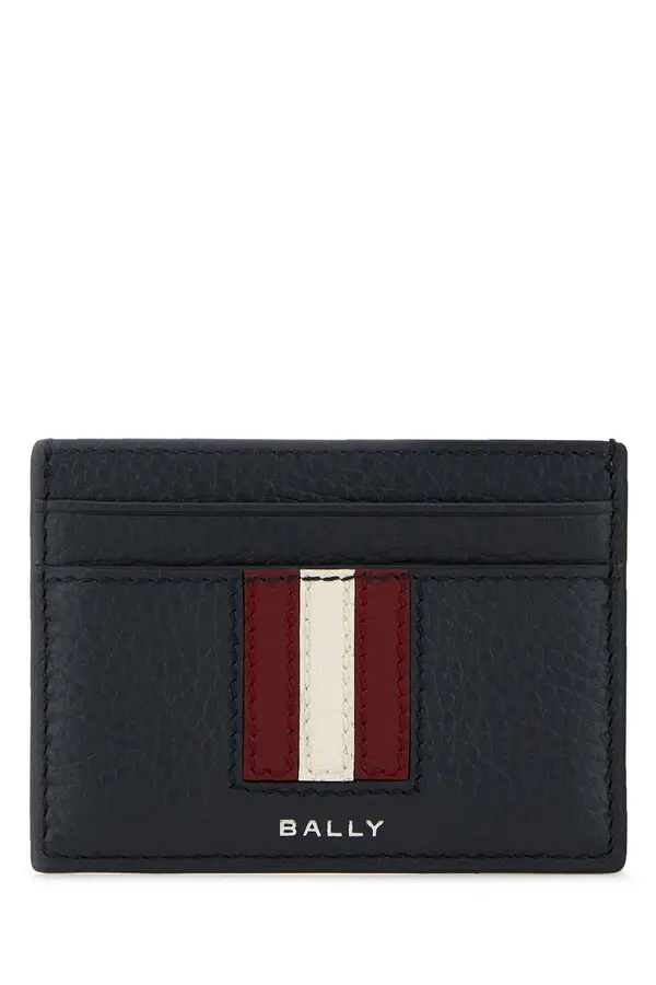 Bally Leather Card Holder 10 Cm X 7 Cm