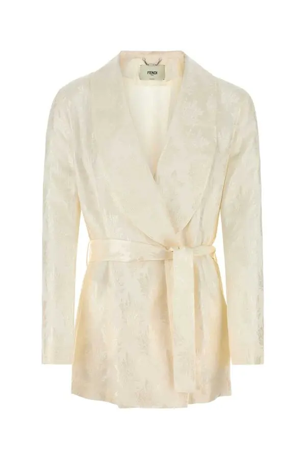 Fendi Silk Blazer For