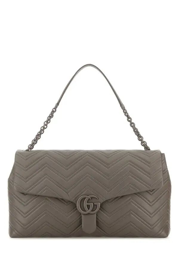 Gucci Gg Marmont Maxi Leather Shoulder Handbag
