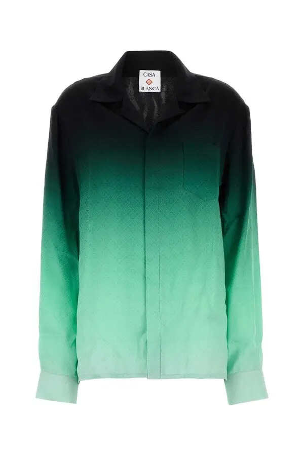 Casablanca Silk Button-up Shirt