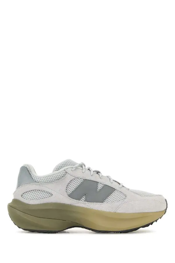 NEW BALANCE Wrpd Suede And Mesh Sneakers - Grey