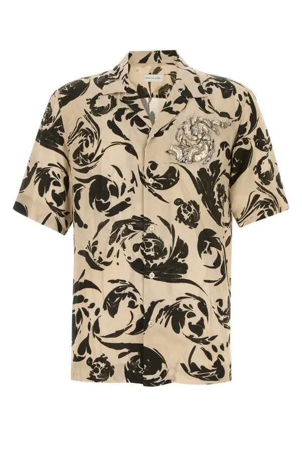 Dries Van Noten Viscose Carltone Shirt