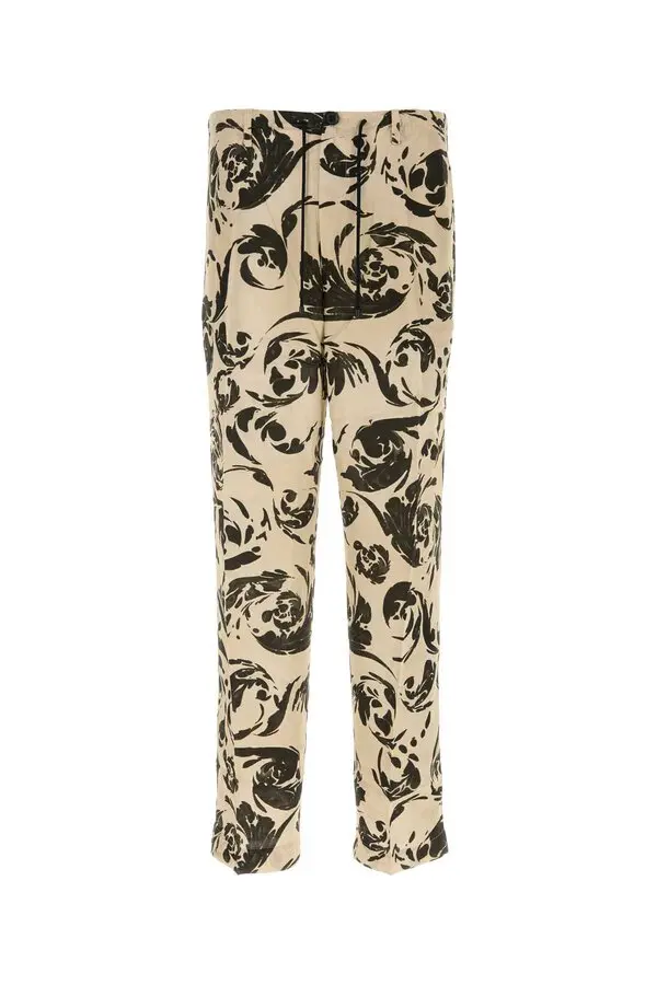 Dries Van Noten Viscose Penny Pant - Printed