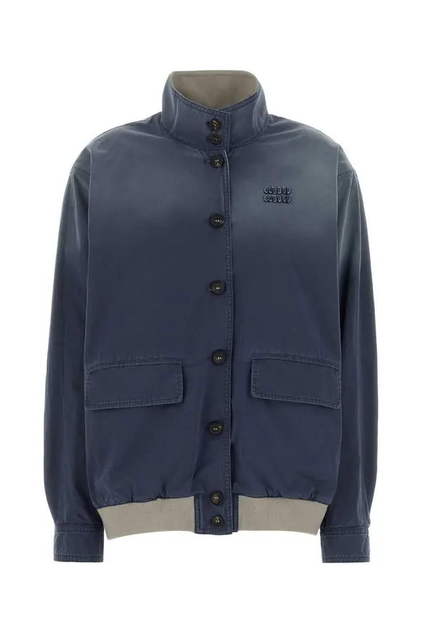 Miu Miu Cotton Twill Jacket