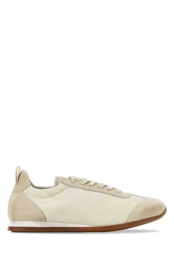 UMA WANG Canvas And Suede Sneaker