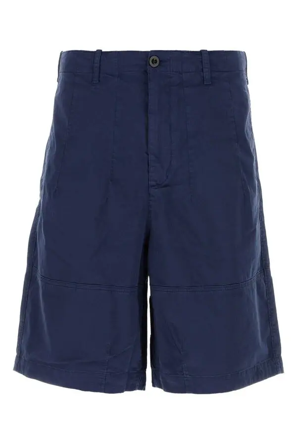 TEN C Stretch Cotton Bermuda Shorts