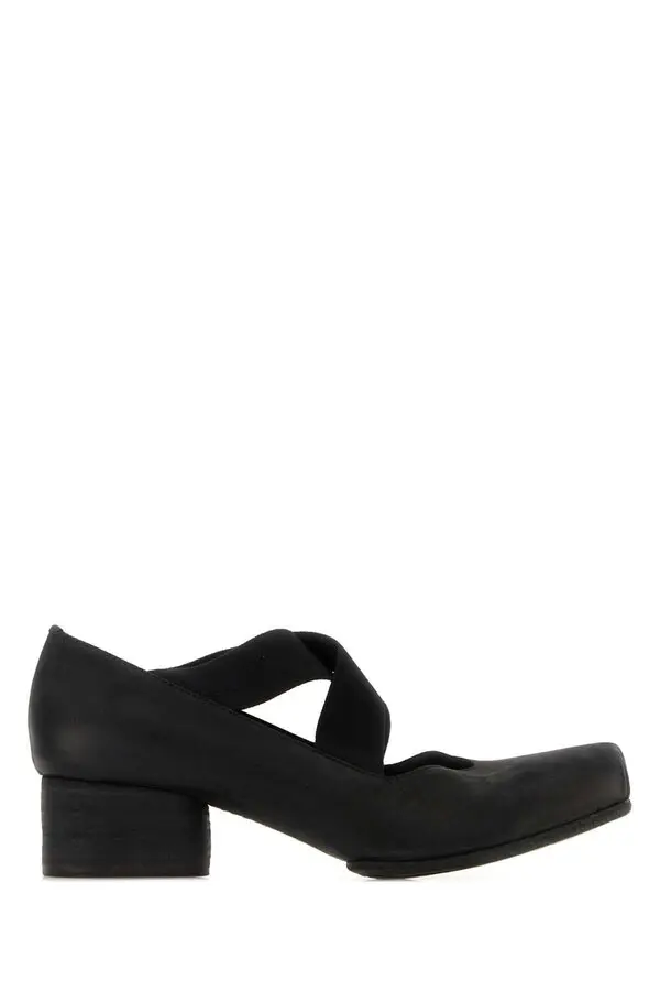 UMA WANG Leather Pumps With 4 Cm Heel