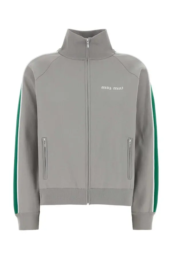 Miu Miu Tech Fabric Sweatshirt