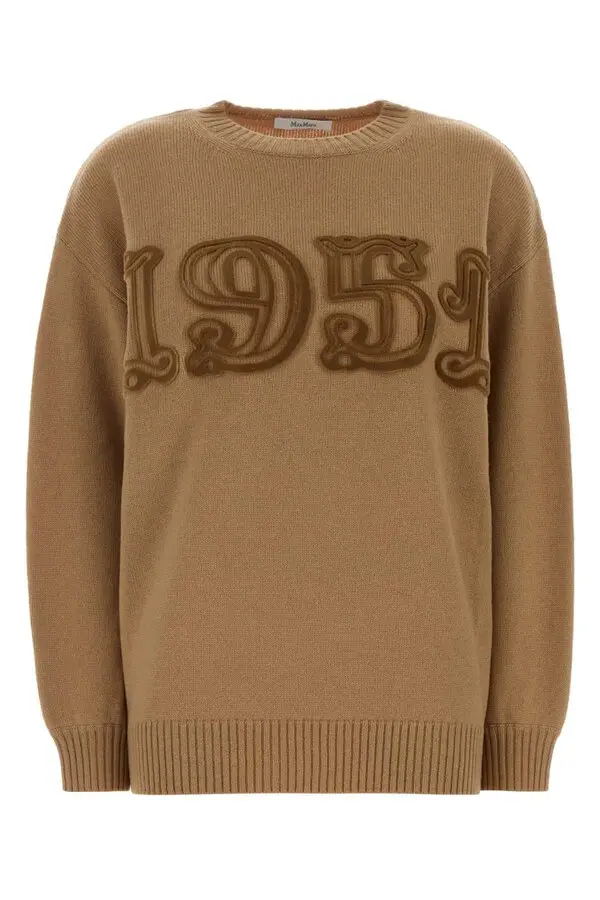 Max Mara Wool-cashmere Fido Sweater - Camel