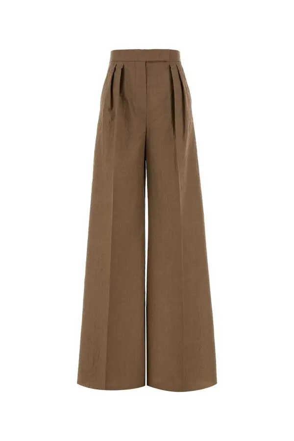 Max Mara Wool Flared-leg Pants