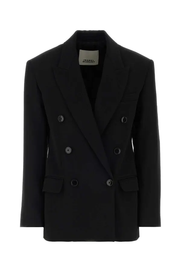 Isabel Marant Étoile Wool Khera Blazer For - Black