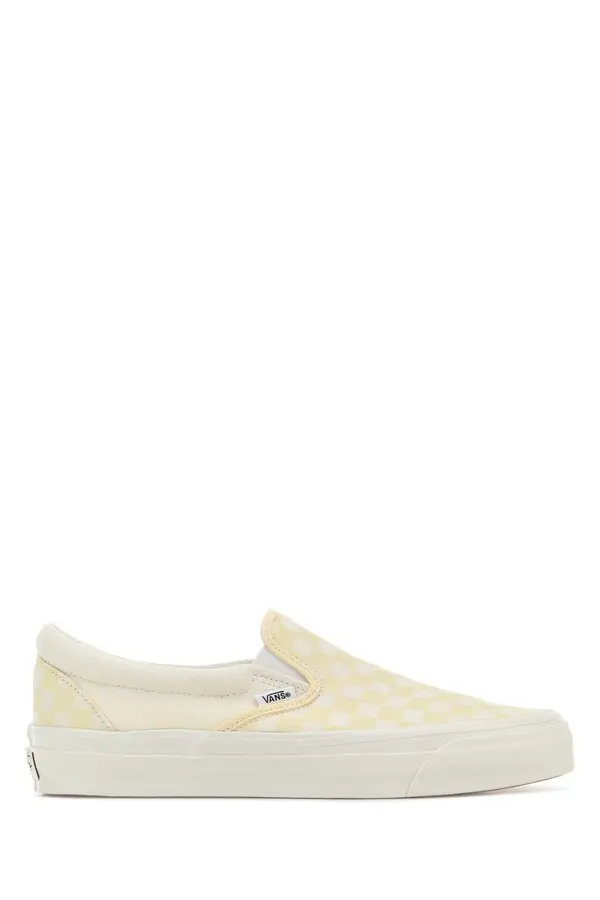 VANS Printed Canvas Classic Slip-on Sneakers - Checked