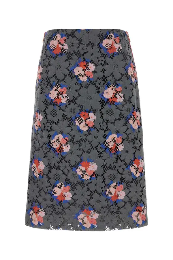 Fendi Lace Mini Skirt