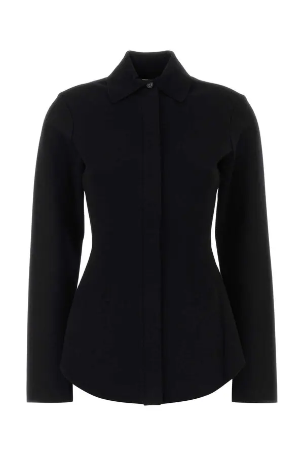 Sportmax Sporty Viscose Blend Cardigan Baffo1234 - Black