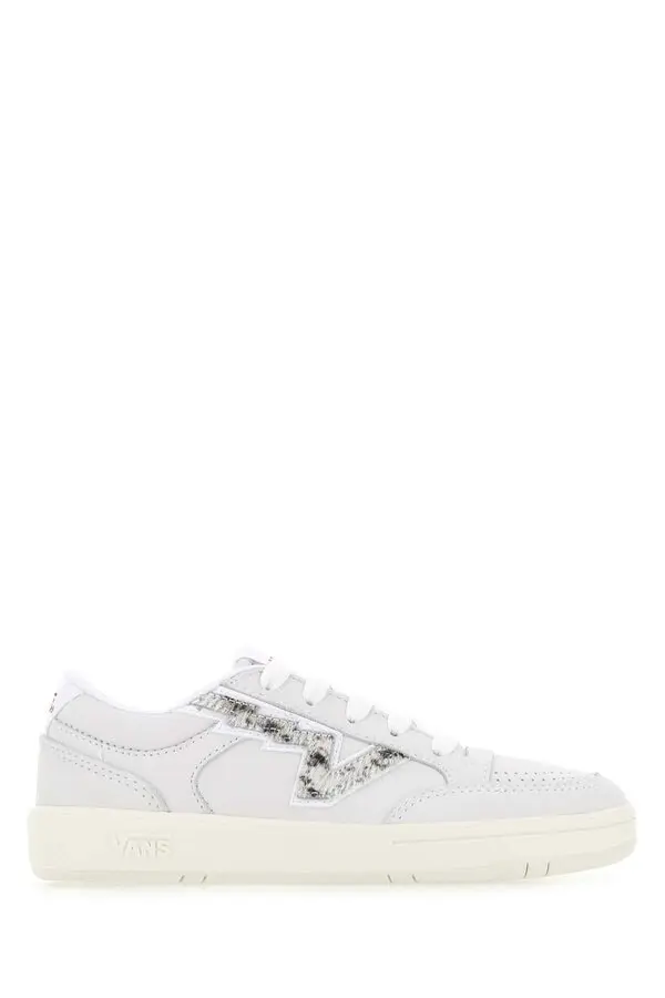 VANS Lowland Suede Sneaker With Snake Print Detail