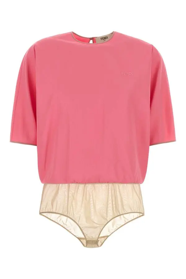 Fendi Viscose Blend Bodysuit