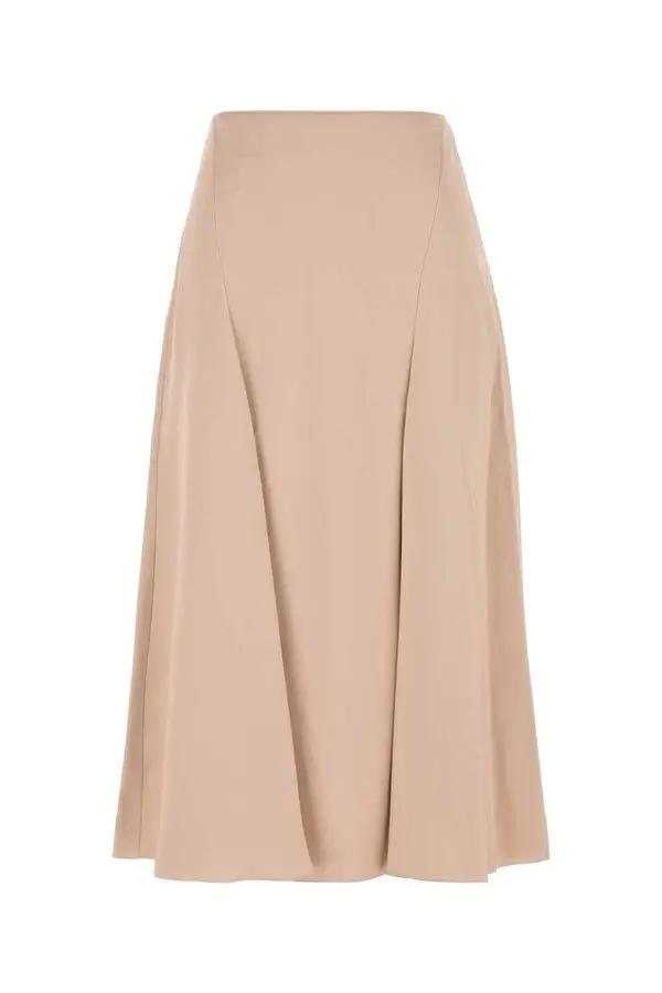 Fendi Feminine 100% Silk Skirt