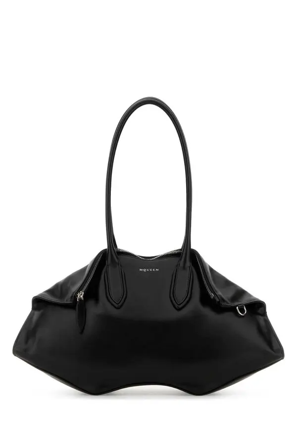 Alexander McQueen Mini Manta Leather Shoulder Handbag