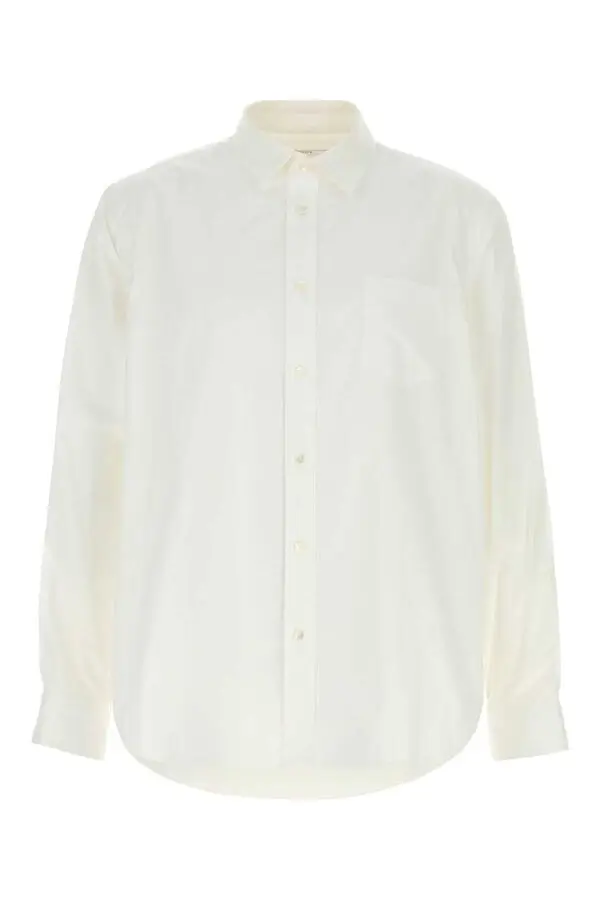 Sacai Poplin And Oxford Button-down Shirt