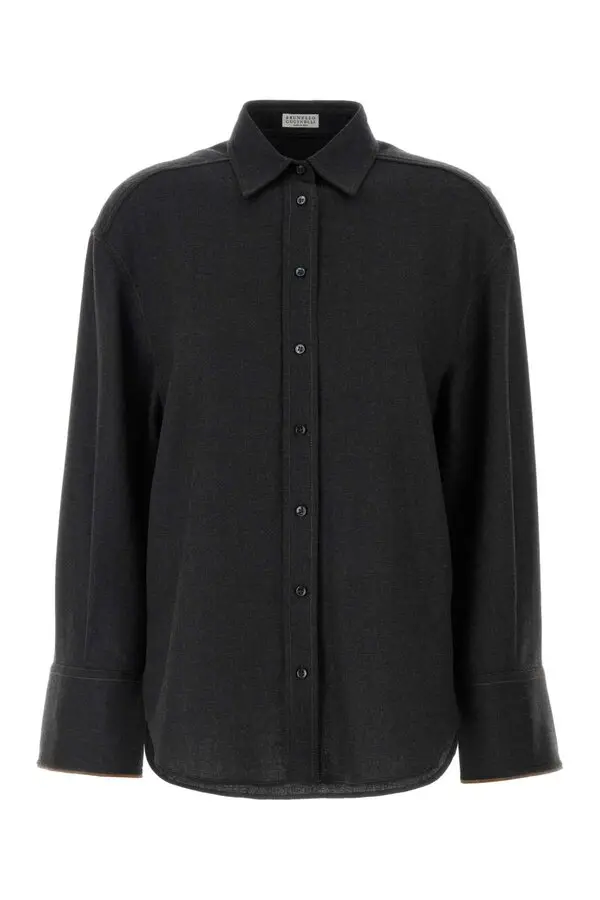Brunello Cucinelli 100% Virgin Wool Shirt