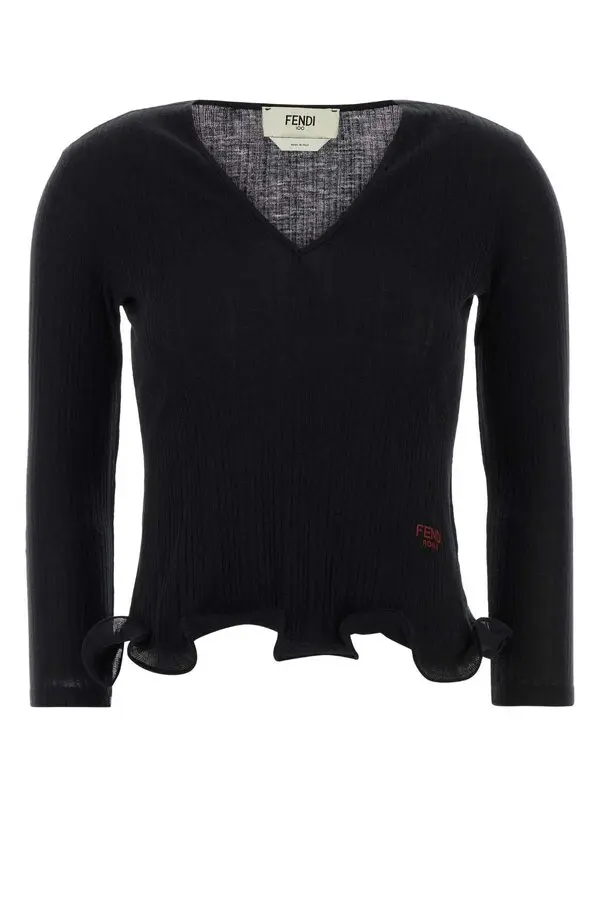 Fendi 100% Virgin Wool Top