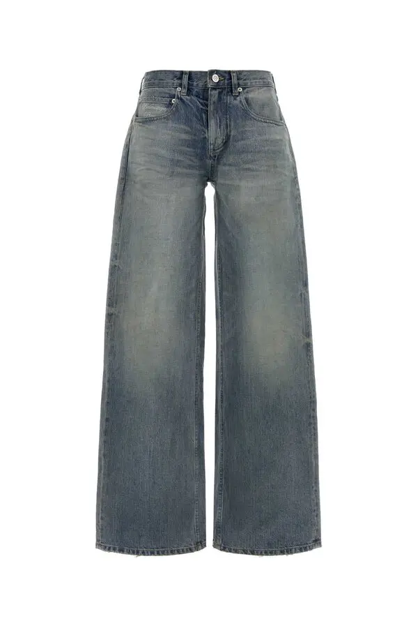 Balenciaga Wide-leg Denim Jeans