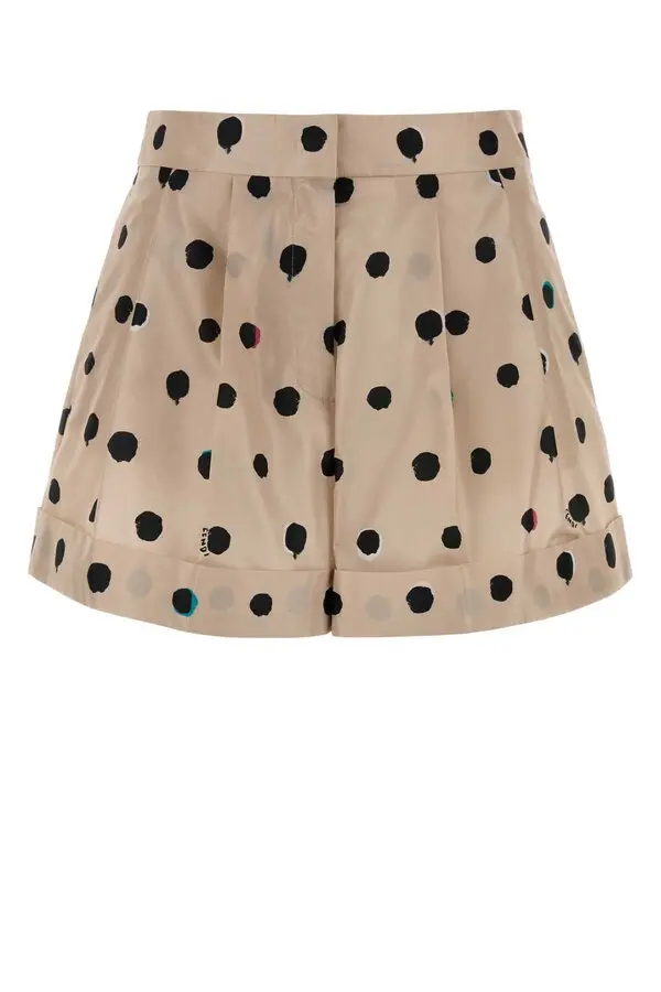 Fendi Taffeta Mini Shorts