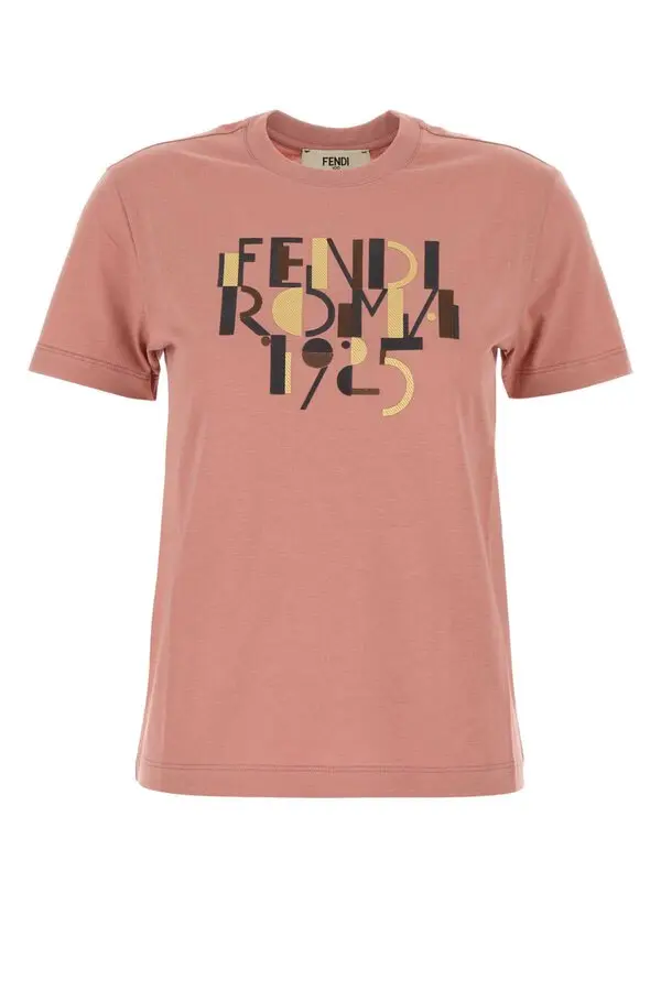 Fendi Roma 1925 Cotton T-shirt