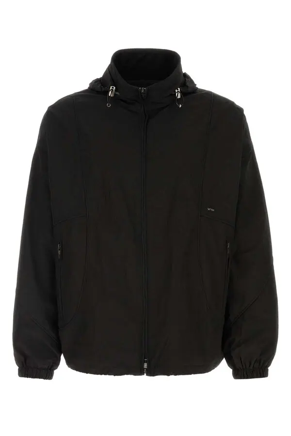 WOOYOUNGMI Polyester-blend Windbreaker Jacket For